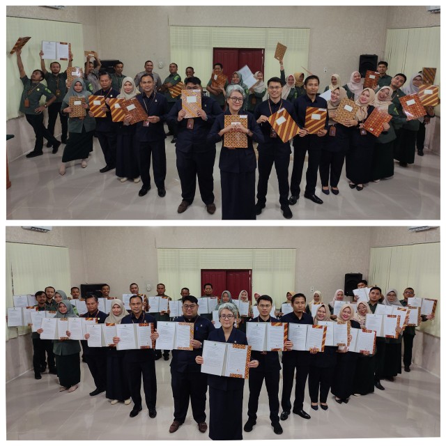 PENANDATANGANAN PAKTA INTEGRITAS, PERJANJIAN KINERJA, IKRAR BERSAMA DAN KOMITMEN BERSAMA 2024 ...